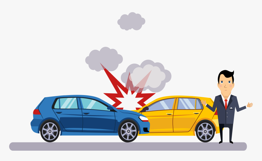 Car Traffic Collision Accident Illustration - Car Accident Transparent ...