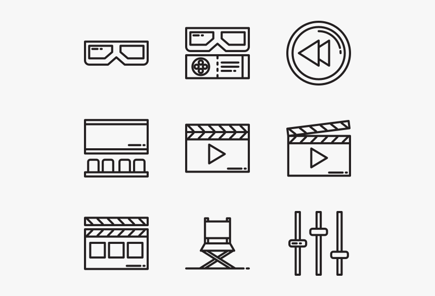 Movies Icon Vector