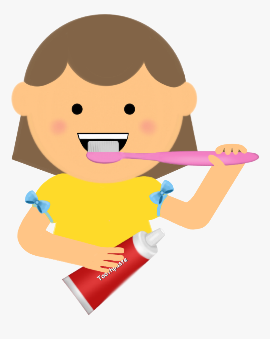 Oral Health Clipart - Brushing Teeth Clipart Png, Transparent Png ...