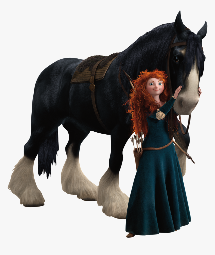 Merida Download Png - Brave Merida And Angus, Transparent Png ...