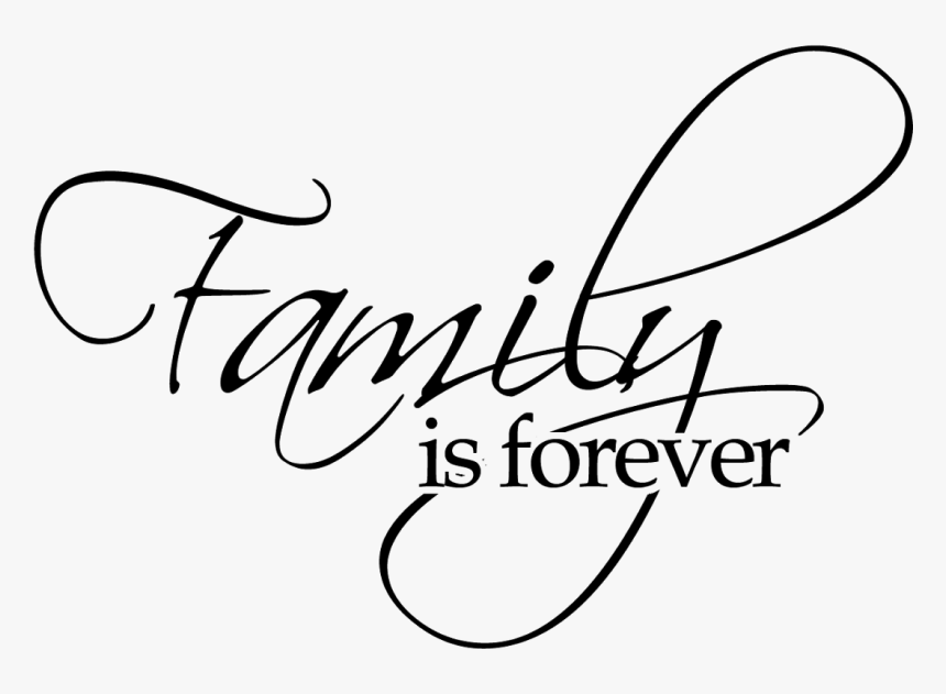 Word Family Is Forever, HD Png Download , Transparent Png Image - PNGitem