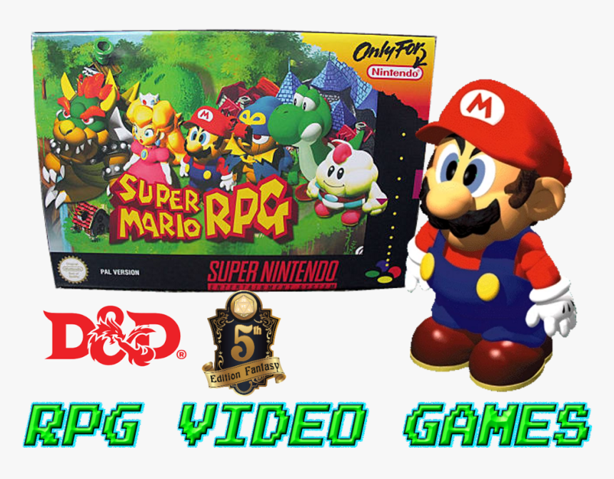 Mario Rpg Dnd 5e Mario - Dungeons & Dragons, HD Png Download ...
