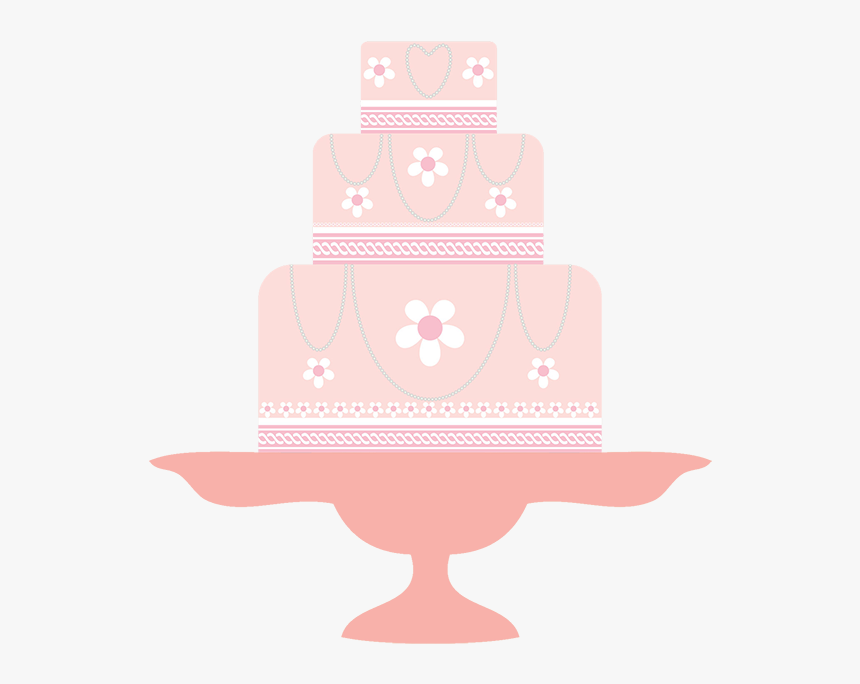 Pink Wedding Cake Clip Art