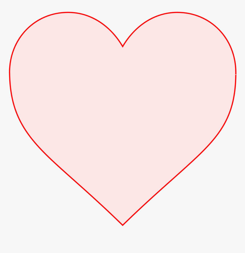 Light Pink Heart Clipart