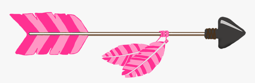 Pink Tribal Arrow - Clip Art Cute Arrows Png, Transparent Png ...