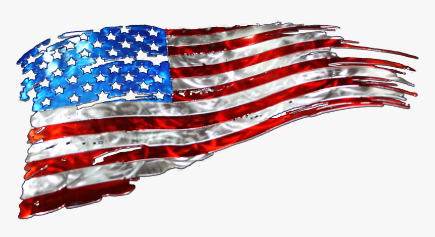 Torn American Flag Png