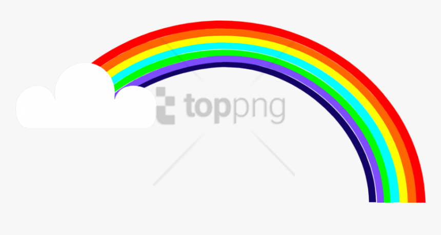 Free Png Rainbows And Clouds Png Png Image With Transparent - Rainbow ...