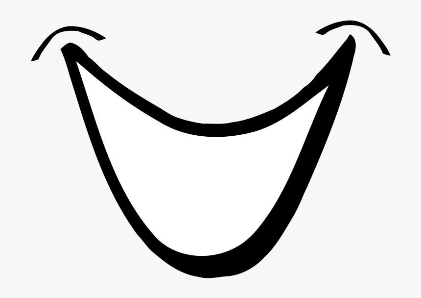 Smiley Mouth Clip Art - Smile Mouth Cartoon Png, Transparent Png ...