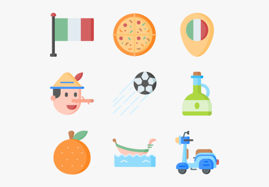 Italy Vector Icon, HD Png Download , Transparent Png Image - PNGitem