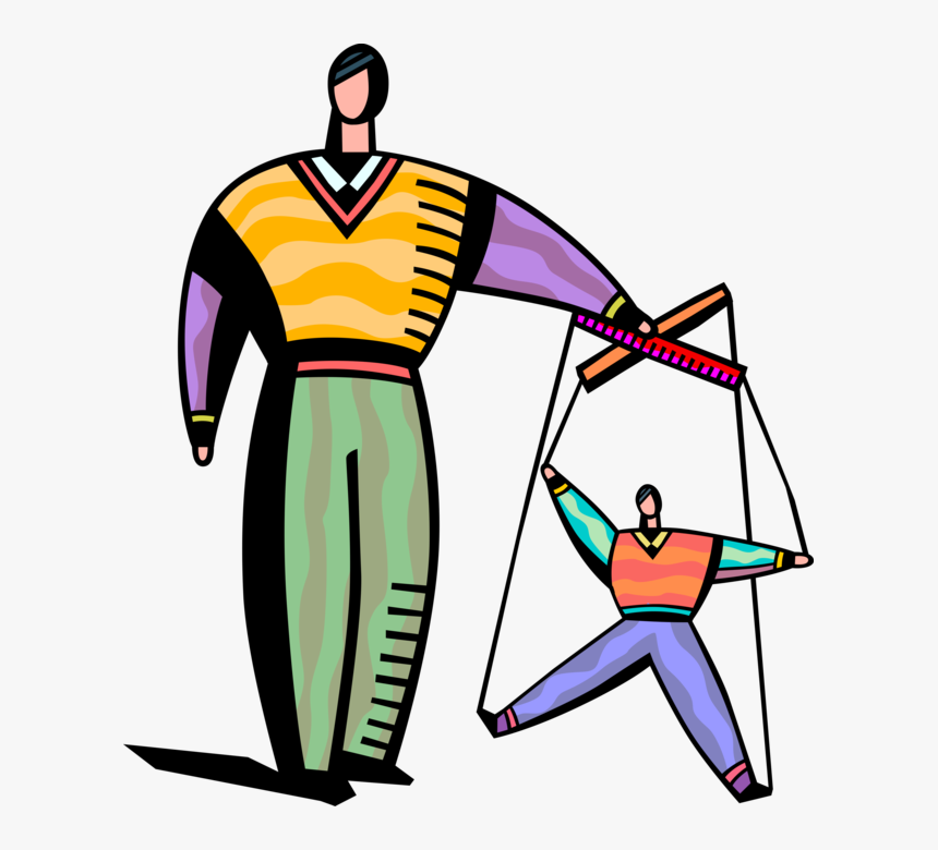 Management Puppeteer Controls Employee - Manipulation Clip Art, HD Png ...