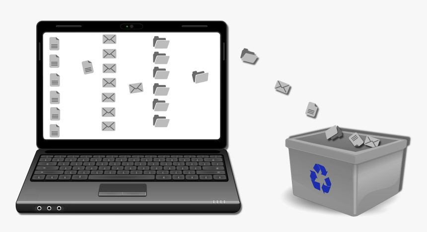 Go Green With Pardot’s Recycle Bin - Clean Up Computer, HD Png Download ...