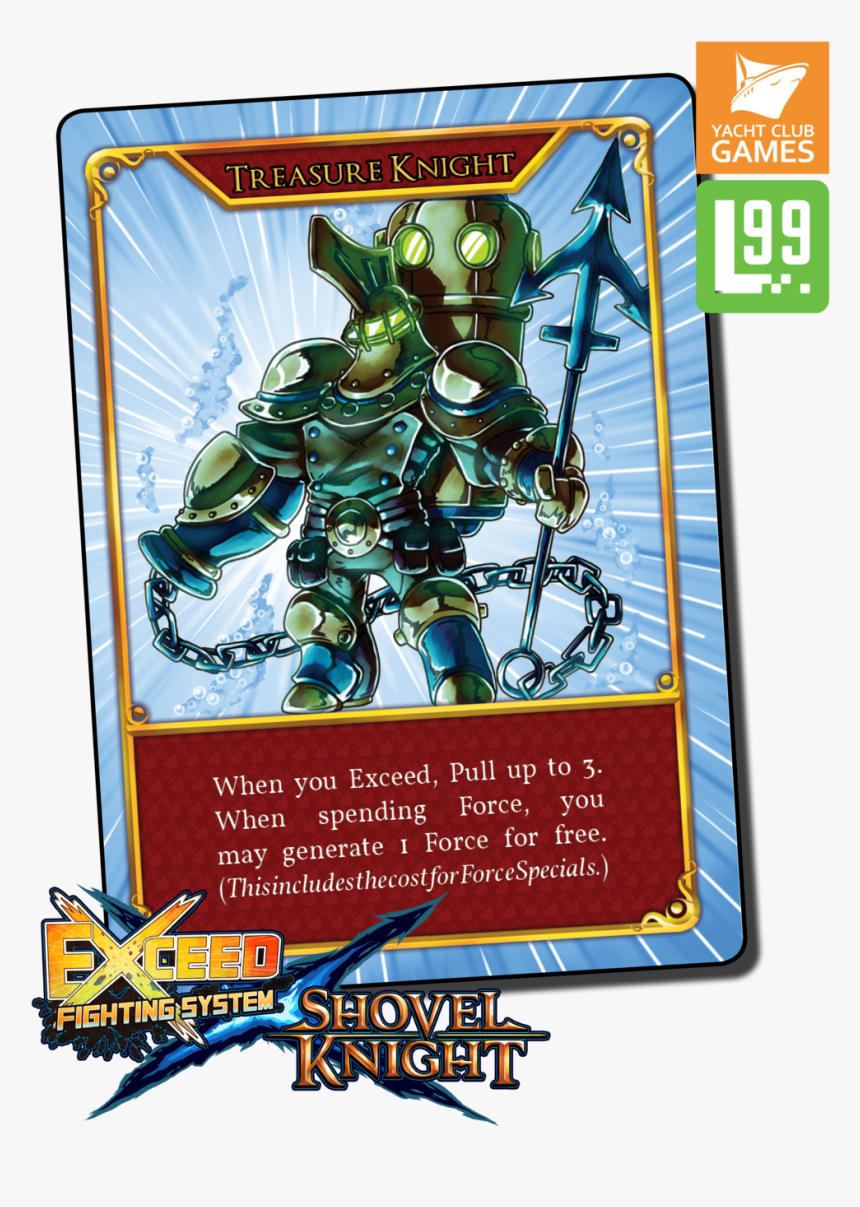 Exceed Card Previews - Exceed Fighting System Shovel Knight, HD Png ...