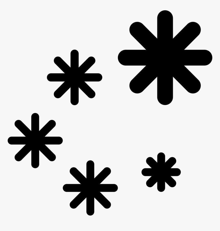 Snowflakes - Asterisk Clipart, HD Png Download , Transparent Png Image ...
