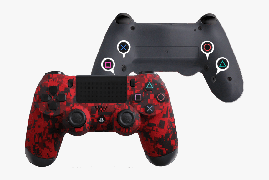 Evil Controller Buttons Ps4, HD Png Download , Transparent Png Image ...