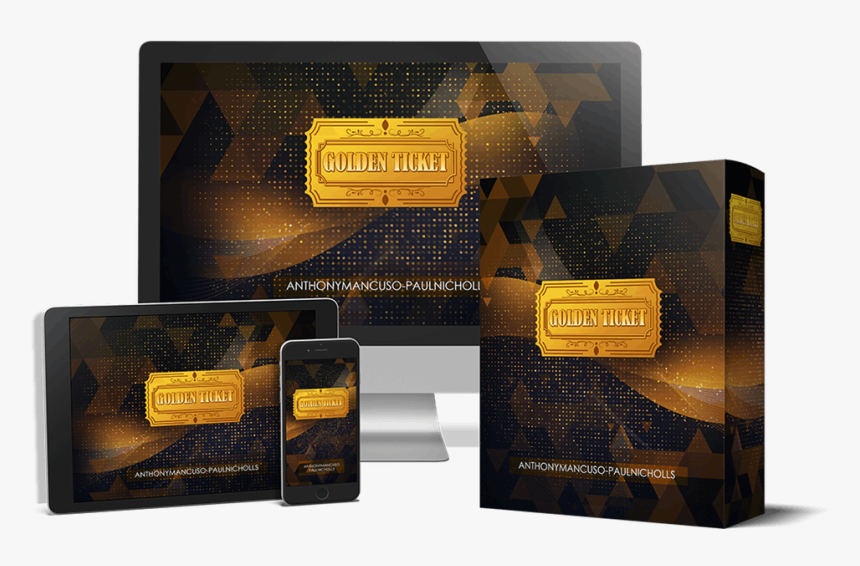 Golden Ticket - Trinity System, HD Png Download , Transparent Png Image ...
