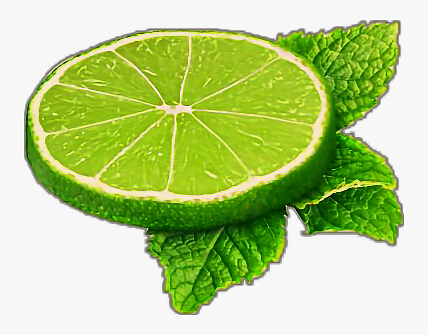 Green Lemon Slice Hd