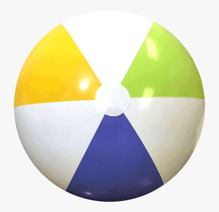 Beach Ball Game Inflatable - Classic Beach Ball Png, Transparent Png ...