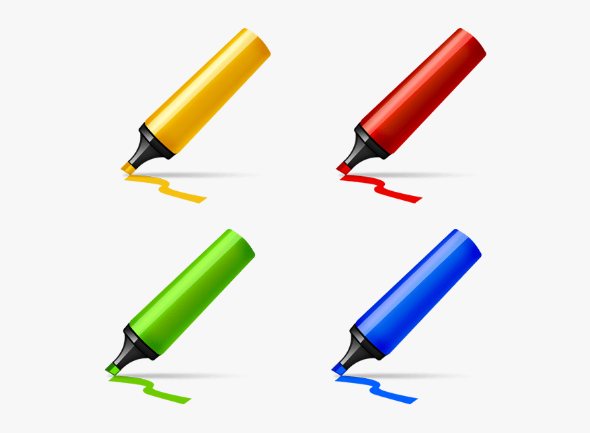 Highlighter Pen Transparent Background, HD Png Download , Transparent ...