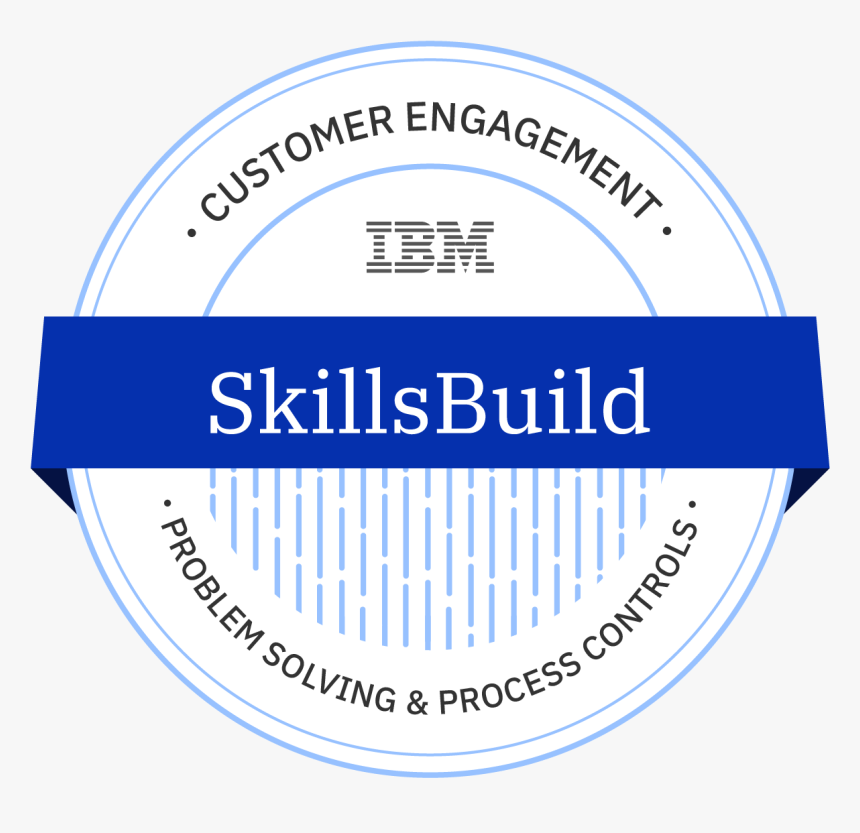 Skillsbuild Badge - Ibm, HD Png Download , Transparent Png Image - PNGitem