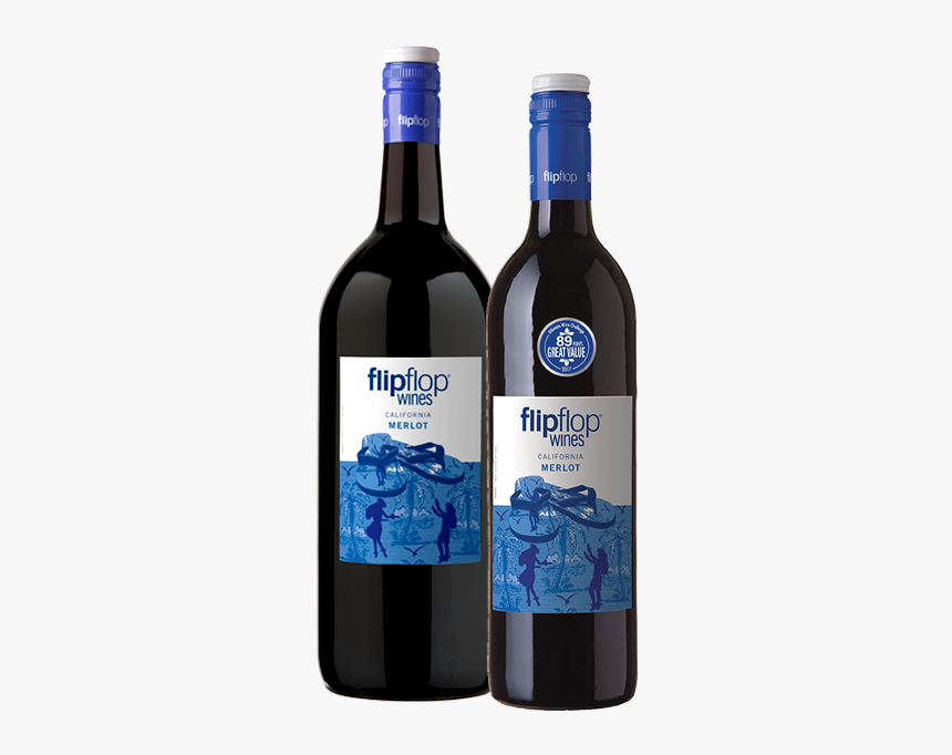 Merlot - Glass Bottle, HD Png Download , Transparent Png Image - PNGitem