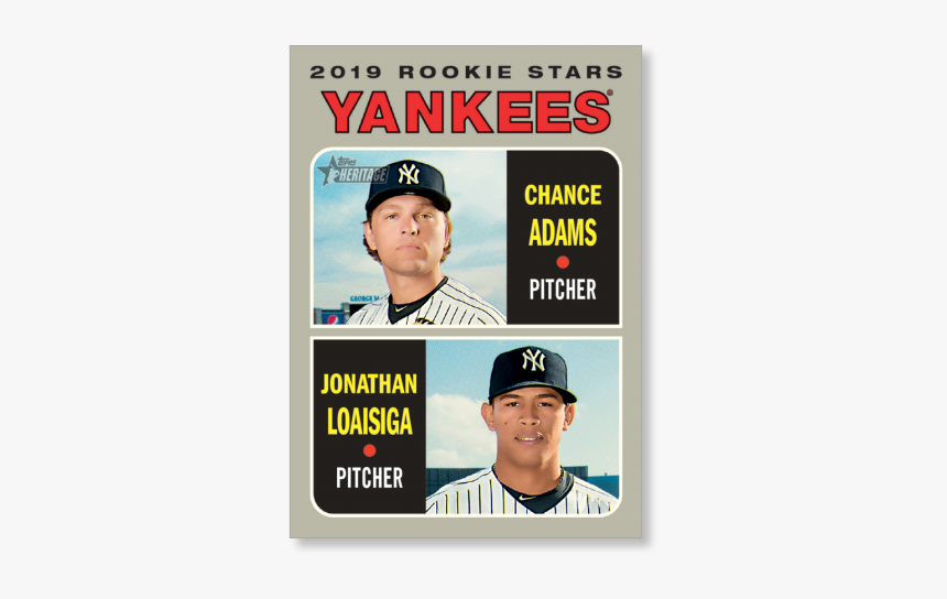 Chance Adams 2019 Heritage Baseball Base Poster - Baseball, HD Png ...