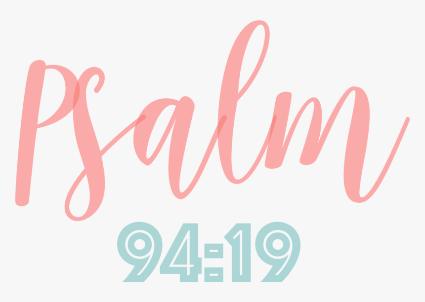 Psalm 94 - - Calligraphy, HD Png Download , Transparent Png Image - PNGitem
