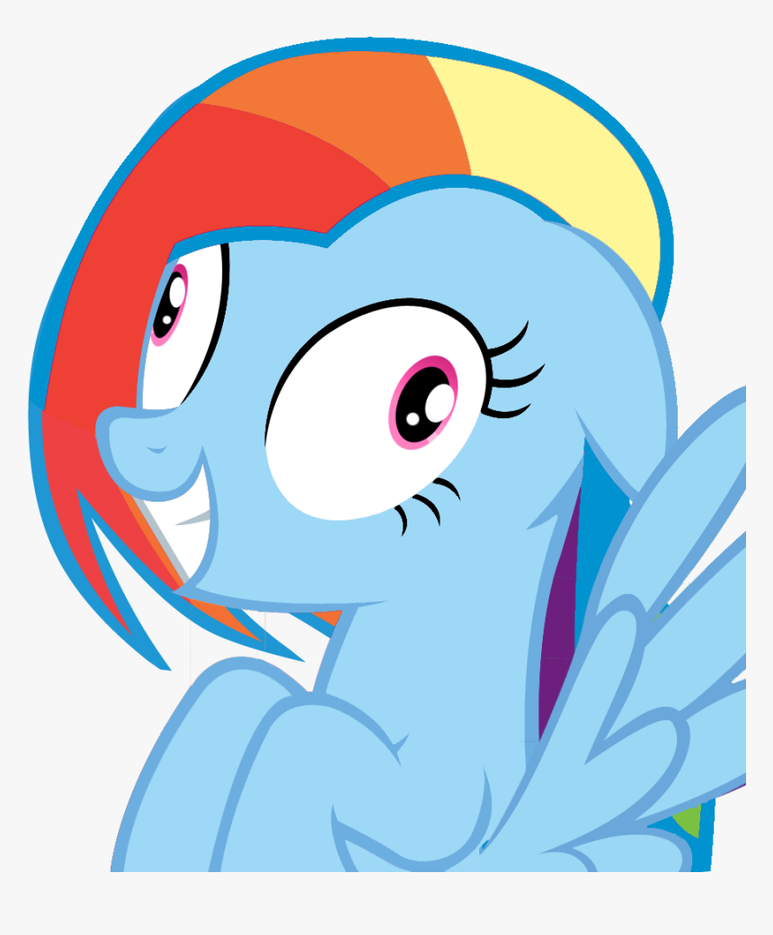 Rainbow Dash Mad Face