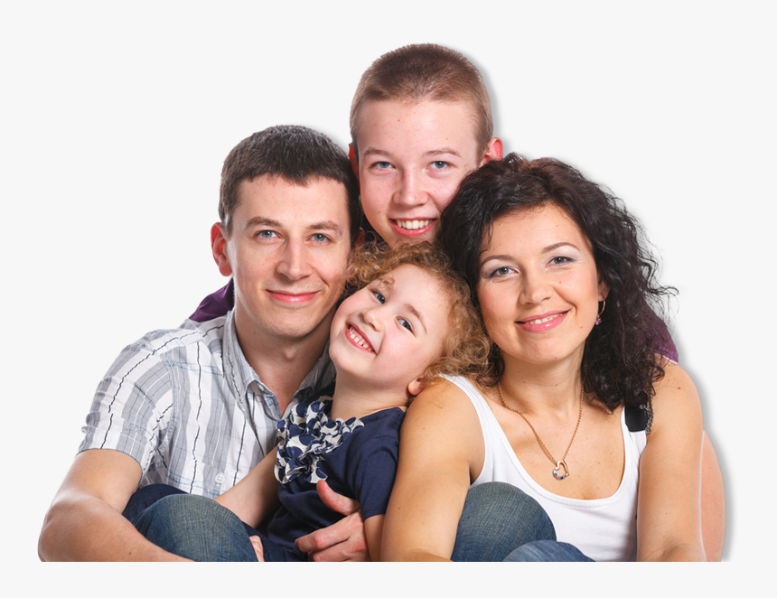 White Family Smiling Transparent Background, HD Png Download ...