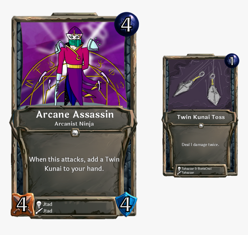 Arcane Assassin - Cartoon, HD Png Download , Transparent Png Image ...