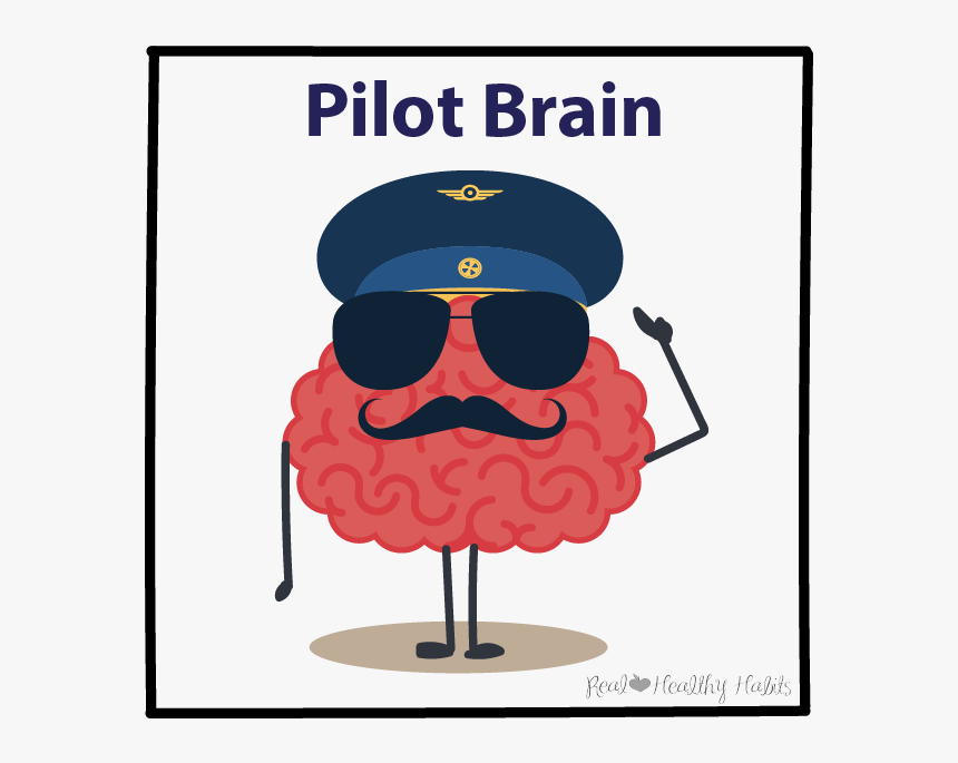Pilot Brain - Orange Point, HD Png Download , Transparent Png Image ...