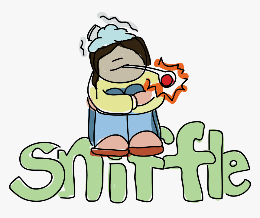 Starring My Sinus Infection - Sniffles Clipart, HD Png Download ...