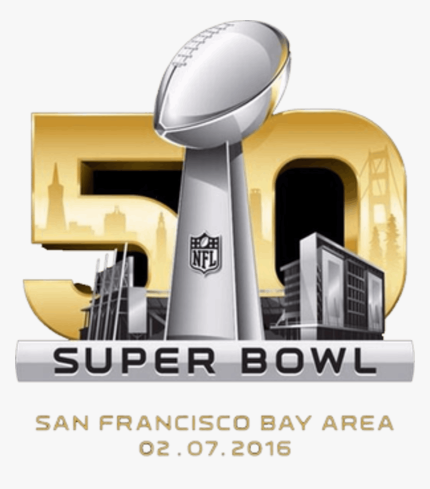 Superbowl 50 Logo, HD Png Download , Transparent Png Image - PNGitem