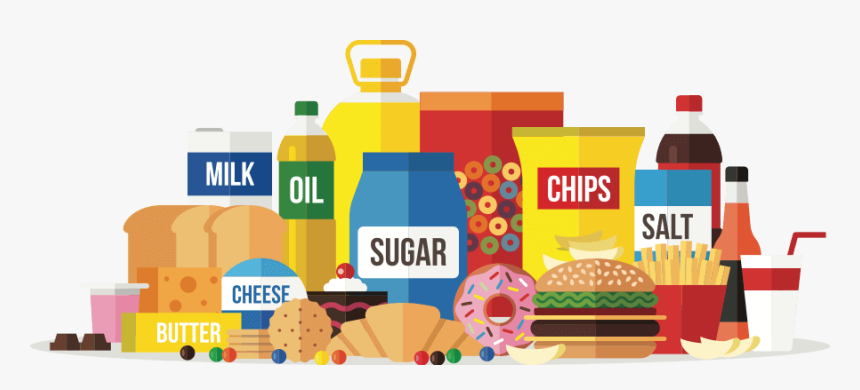 Processed Food Illustration, HD Png Download , Transparent Png Image ...
