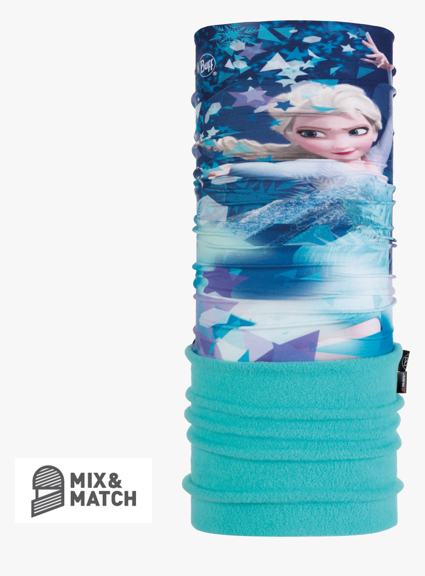 Frozen Elsa Blue/blue Capri [jnr New Polar] - Buff, HD Png Download ...