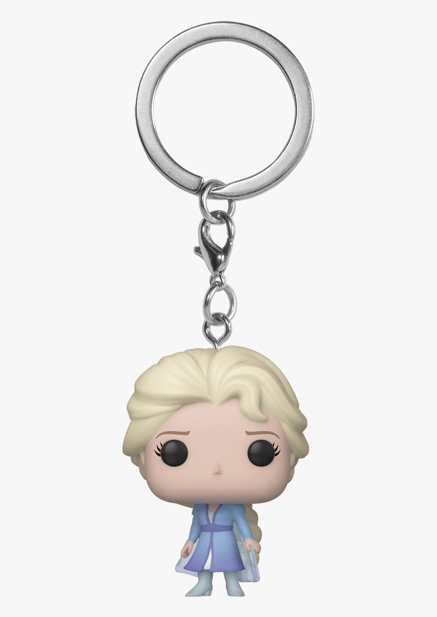 Elsa Funko Pop Frozen 2 Keychain, HD Png Download , Transparent Png ...