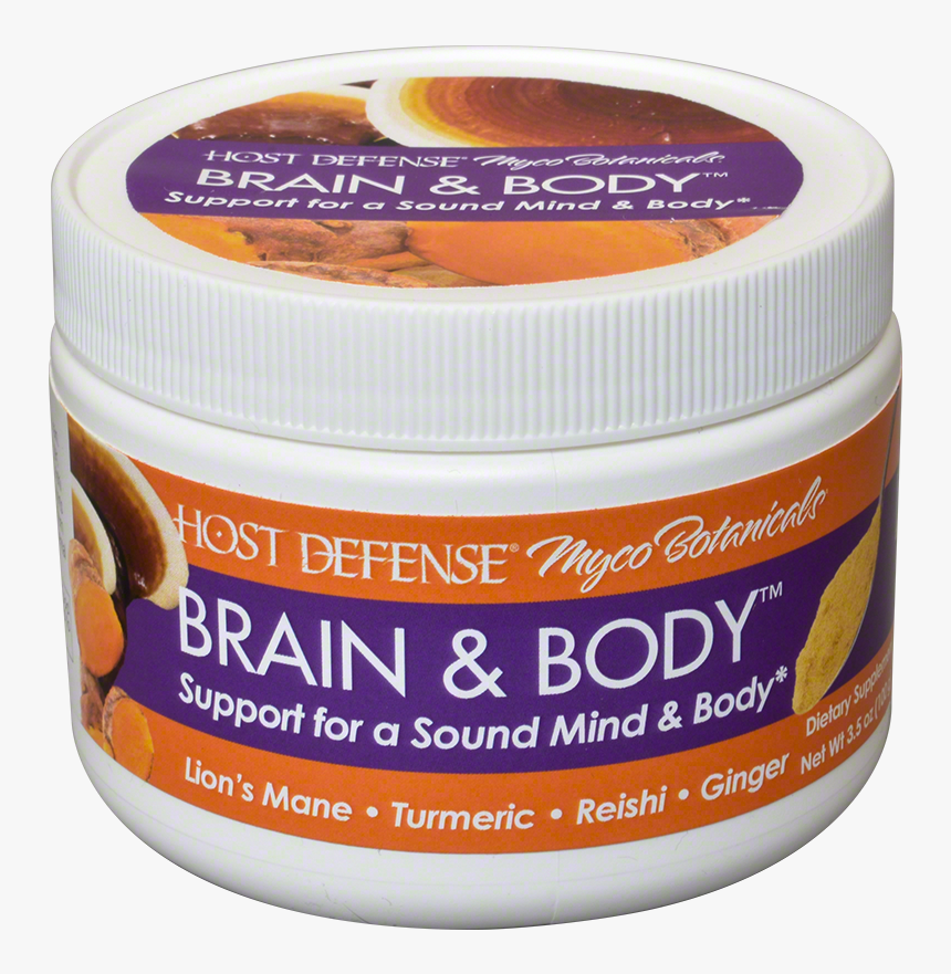 Host Defense Brain & Body, HD Png Download , Transparent Png Image ...