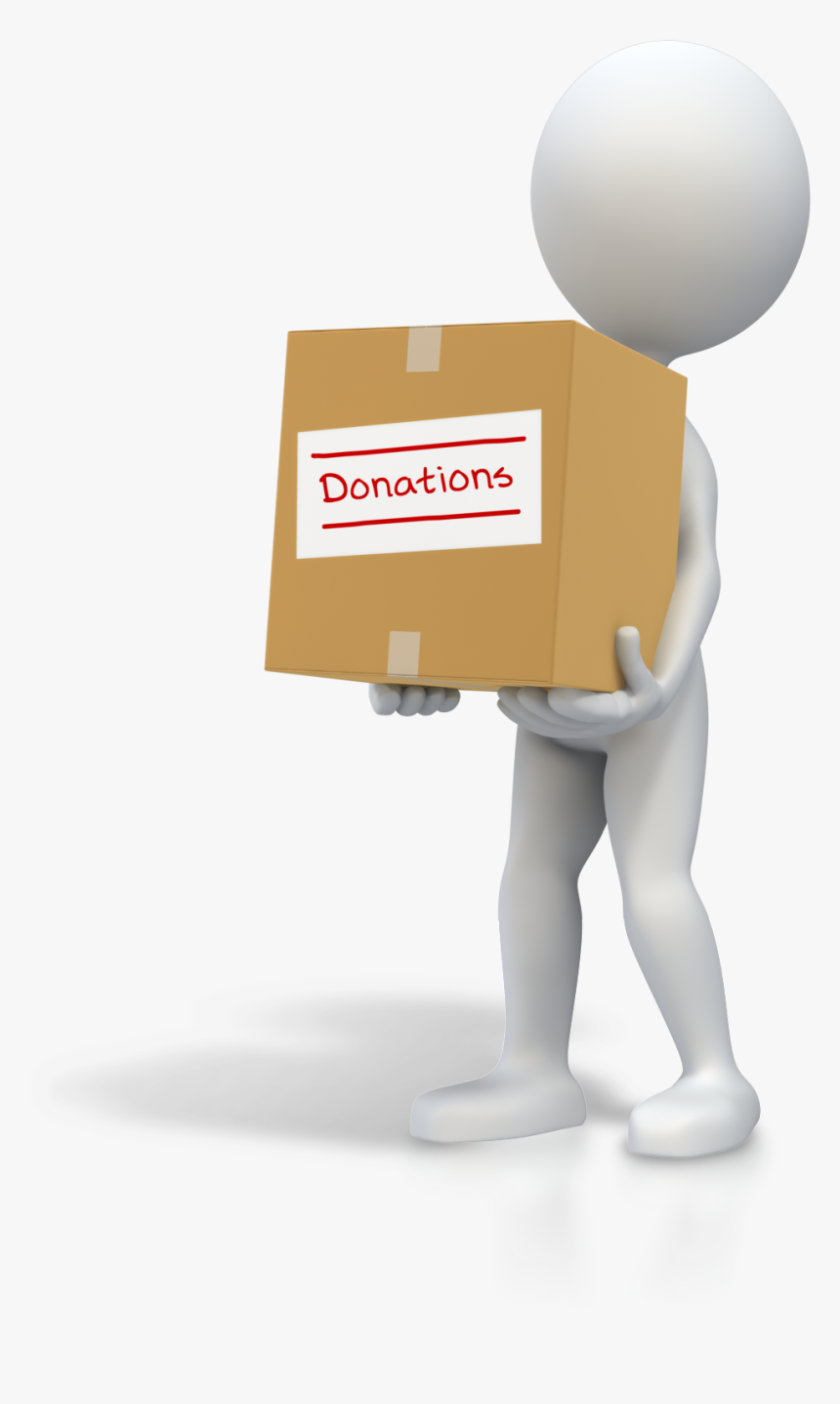 Stick Figure Carrying Box, HD Png Download , Transparent Png Image ...