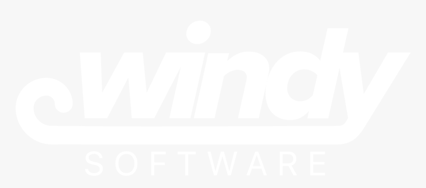 Windy Software Logo Light - Johns Hopkins White Logo, HD Png Download ...