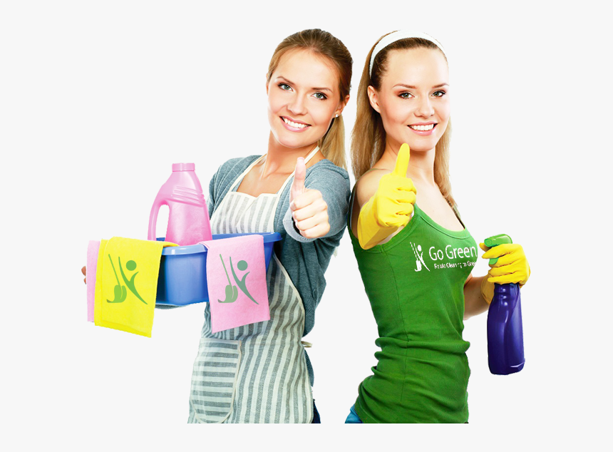 Cleaning Services Girls , Png Download - 2 Girls Cleaning, Transparent ...