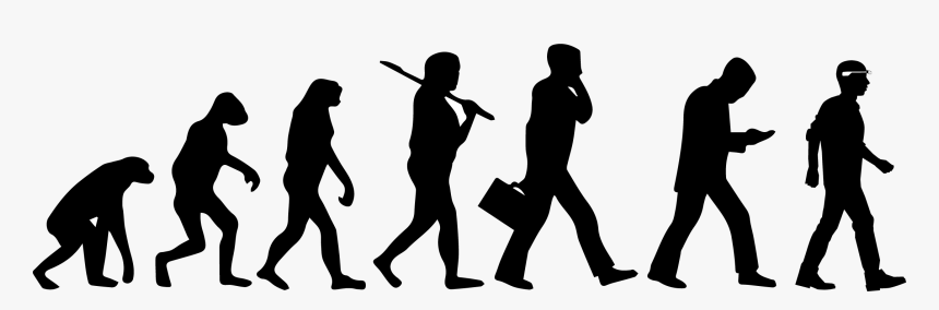 Human Evolution Vr Ar, HD Png Download , Transparent Png Image - PNGitem