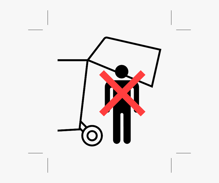 Unloading Area, Danger, Sign, Symbol, Icon - Symbol, HD Png Download ...