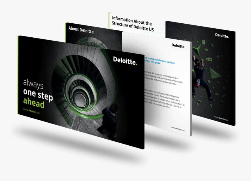 Deloitte Powerpoint Deck - Flyer, HD Png Download , Transparent Png ...