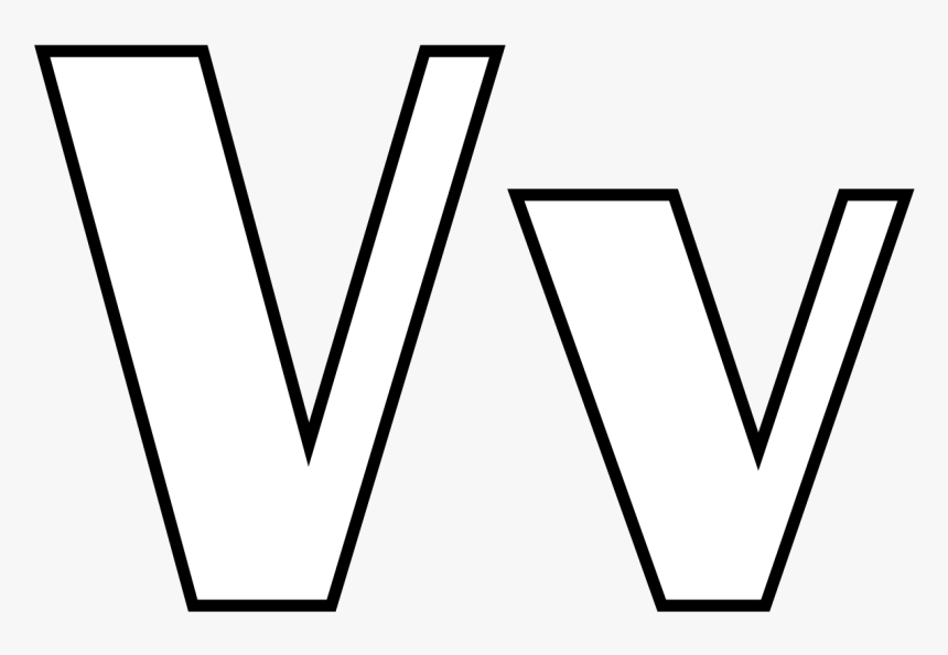 Color Letter V, HD Png Download , Transparent Png Image - PNGitem