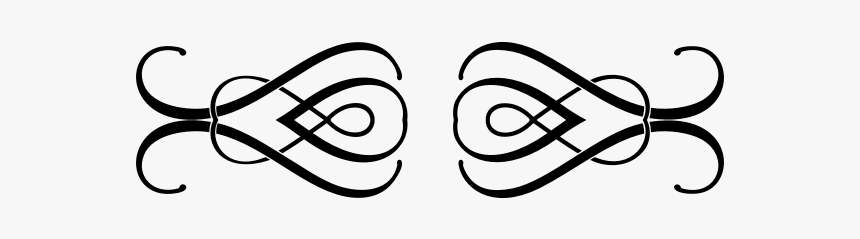 Fancy Flourish Divider Vector Image - Clip Art, HD Png Download ...