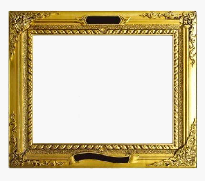 Golden Frame Transparent Image - Golden Frames, HD Png Download ...