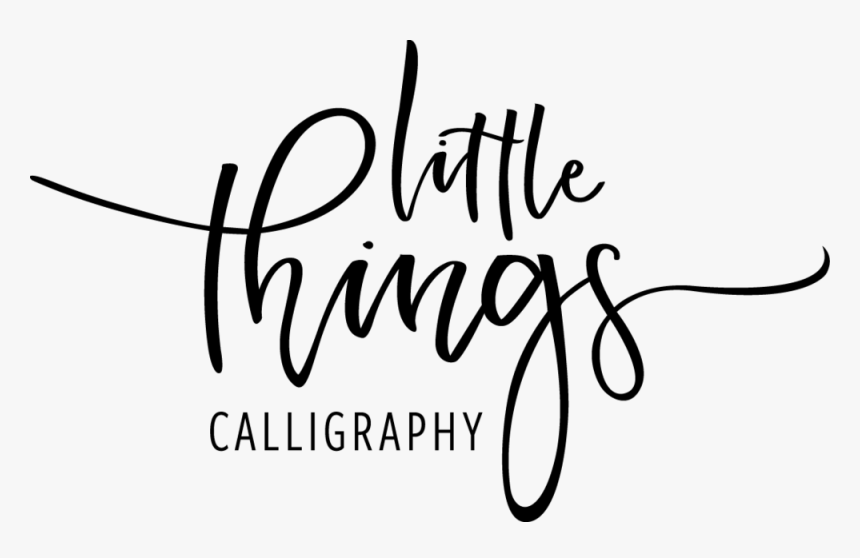 Little Things Calligraphy, HD Png Download , Transparent Png Image ...