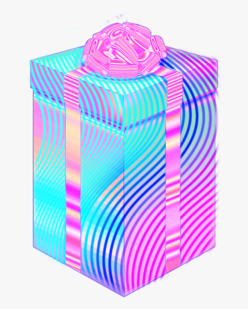 #holo #holographic #holodaze #present #christmas #holo - Box, HD Png ...