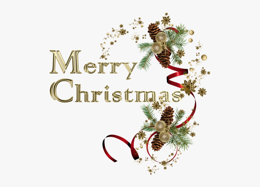 Merry Christmas Png Glitter - Merry Christmas Glitter Png, Transparent ...