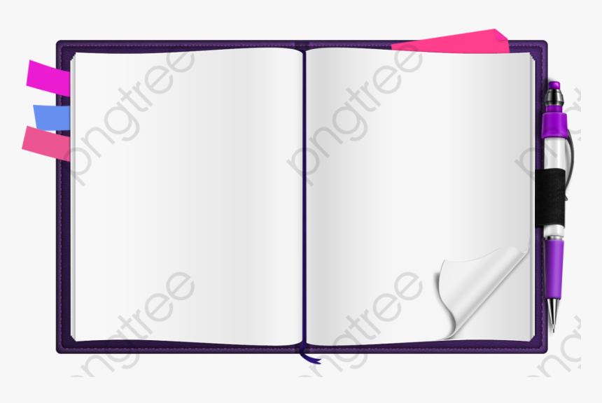 Notes Png Notebook Transparent With Of Psd - Book, Png Download ...
