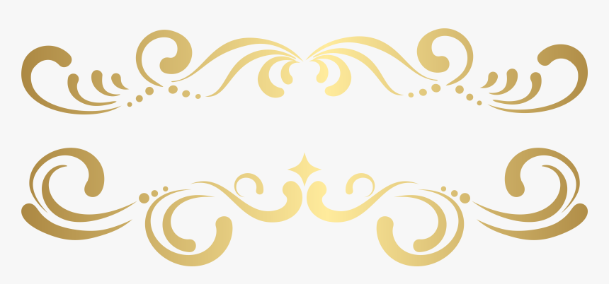 Gold Transparent Image Gallery - Decorative Ornaments Ornaments Png ...
